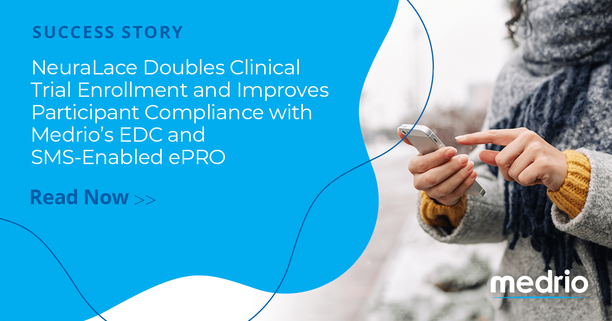 NeuraLace Doubles Enrollment & Compliance with EDC & ePRO
